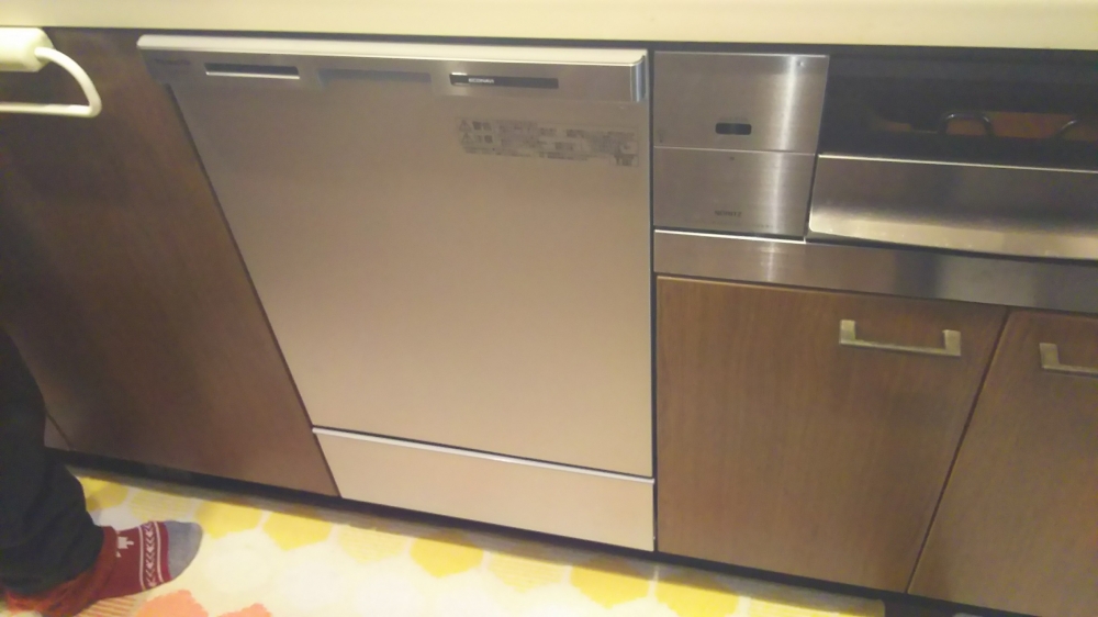 パナソニックビルトイン食洗機（NP-45MC6T）交換工事｜施工事例｜株式会社TSP