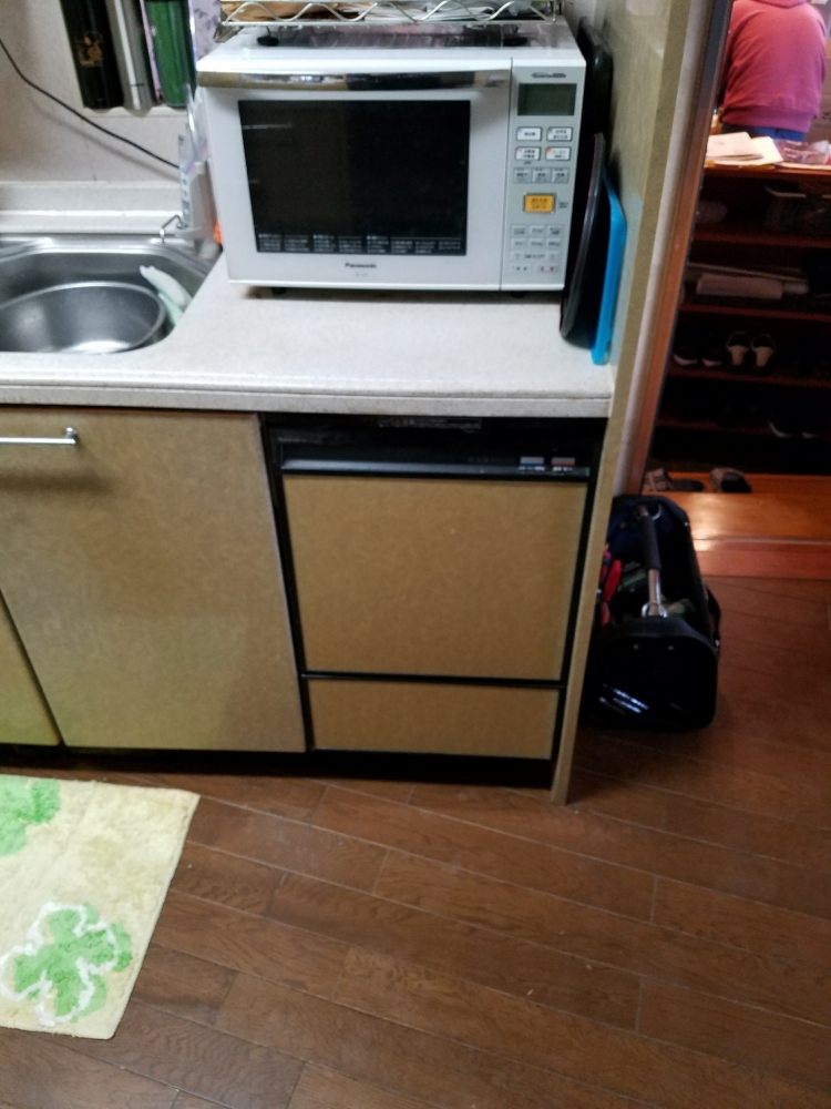 パナソニック深型タイプのビルトイン食洗機（NP-45MC6T）交換工事｜施工事例｜株式会社TSP