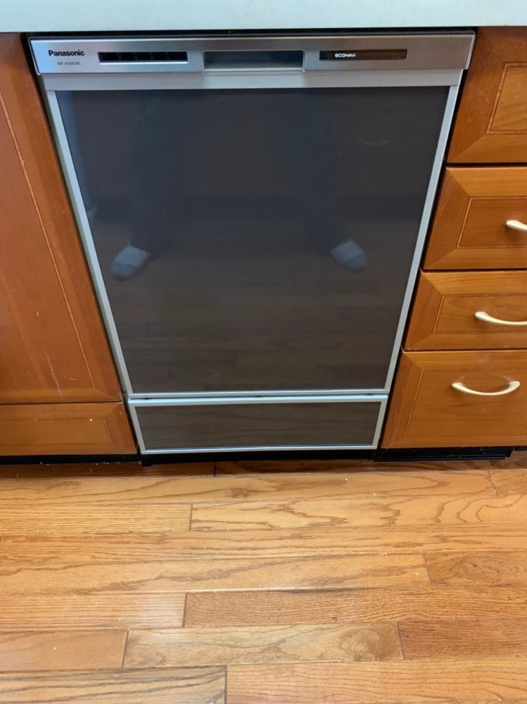 ビルトイン食洗機交換工事｜引き出し型入替｜パナソニックNP-45MD8S｜施工事例｜施工事例｜株式会社TSP