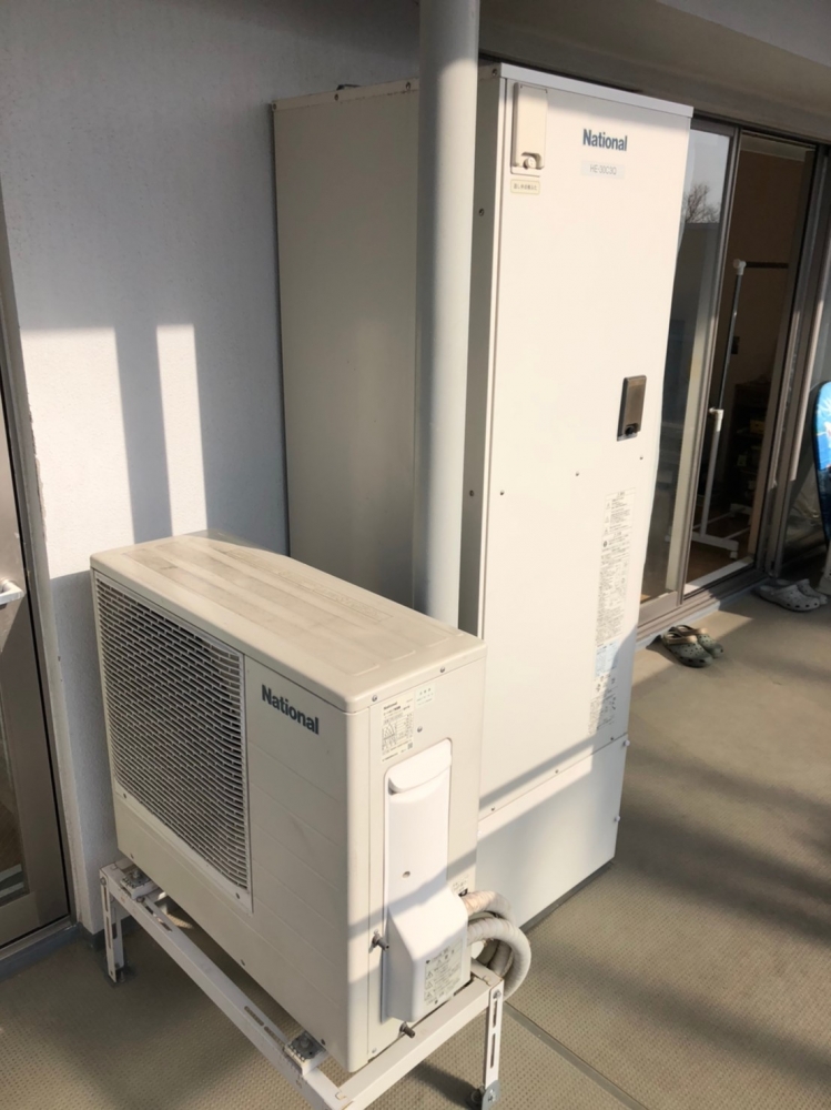 施工事例｜エコキュート交換工事｜三菱SRT-W374｜施工事例｜株式会社TSP