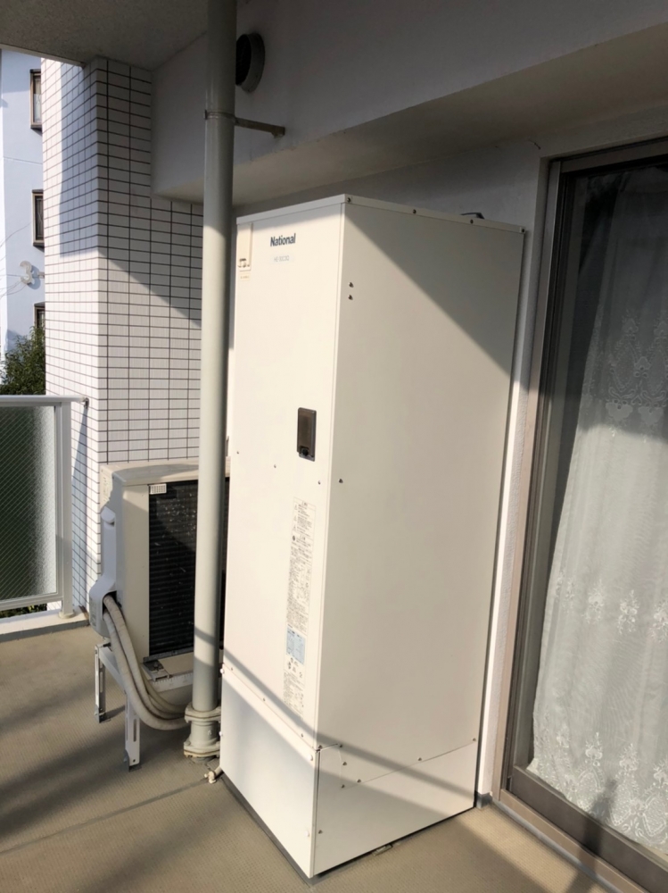 施工事例｜エコキュート交換工事｜三菱SRT-W374｜施工事例｜株式会社TSP
