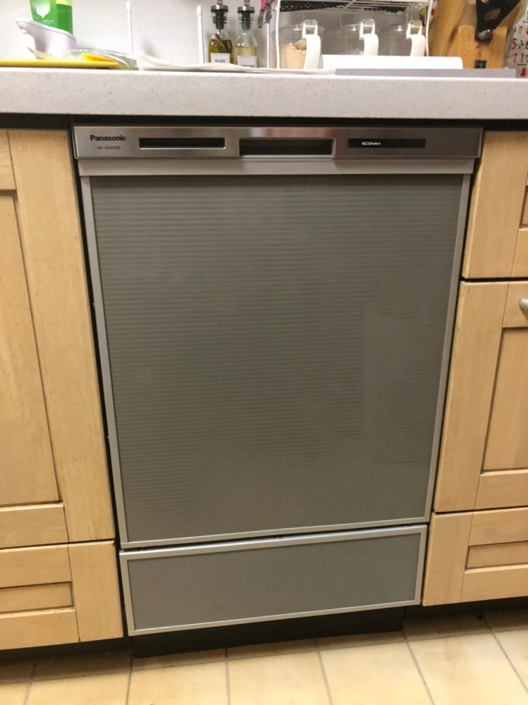 施工事例｜ビルトイン食洗機交換工事｜パナソニックNP-45MD8S｜施工事例｜株式会社TSP