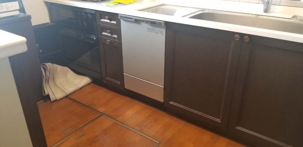 ビルトイン食洗機交換工事｜引き出しタイプ食洗機入替｜パナソニックNP-45MC6T｜施工事例｜施工事例｜株式会社TSP